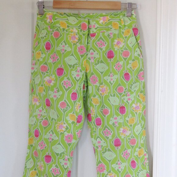 Lilly Pulitzer | Pants & Jumpsuits | Lilly Pulitzer Capri Pants Womens ...